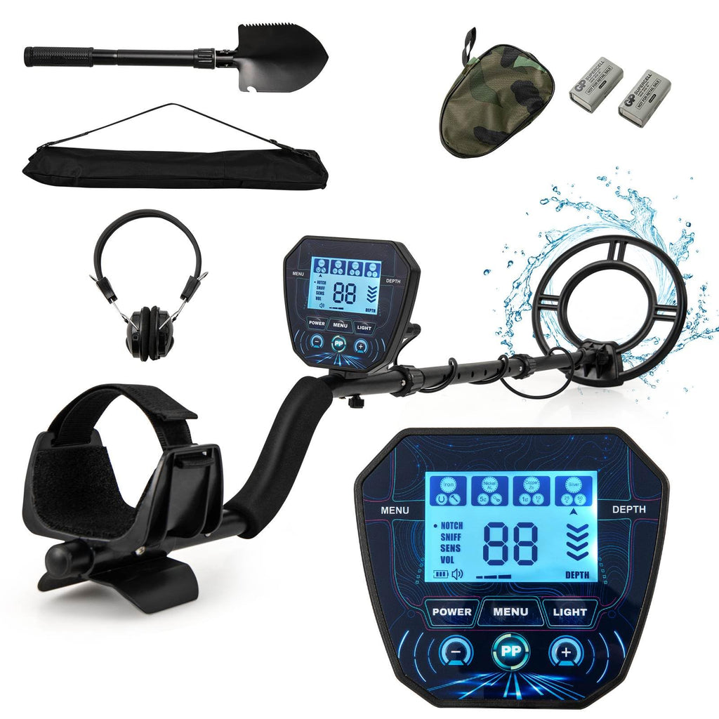 Metal Detector for Adults, Professional Higher Accuracy Gold Detector ...