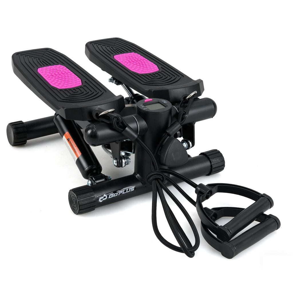 Mini Stepper for Exercise at Home with Resistance Bands – Giantex.au