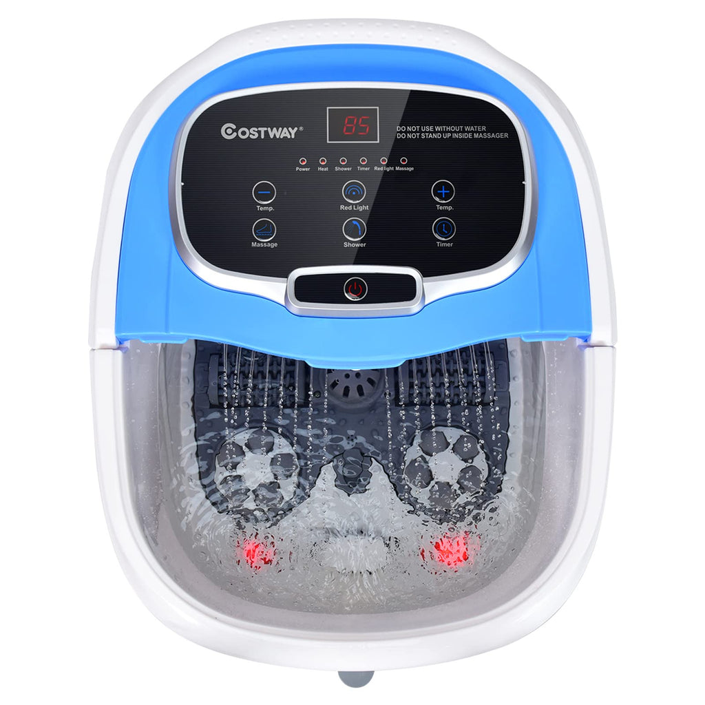 Foot Spa Bath Multifunctional Electric Foot Baths Machine with LED Dis ...