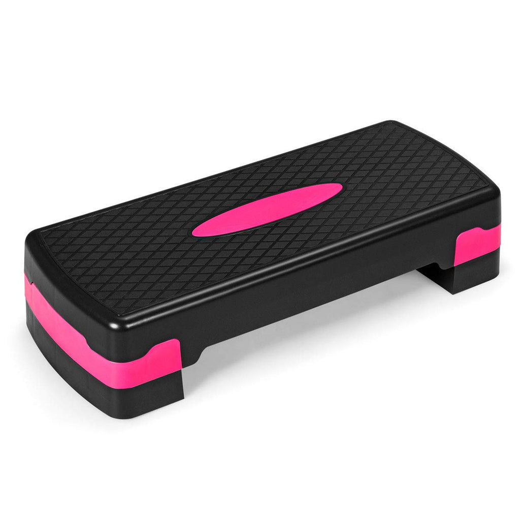 Adjustable Workout Aerobic Stepper Aerobic Exercise Step Platform with ...