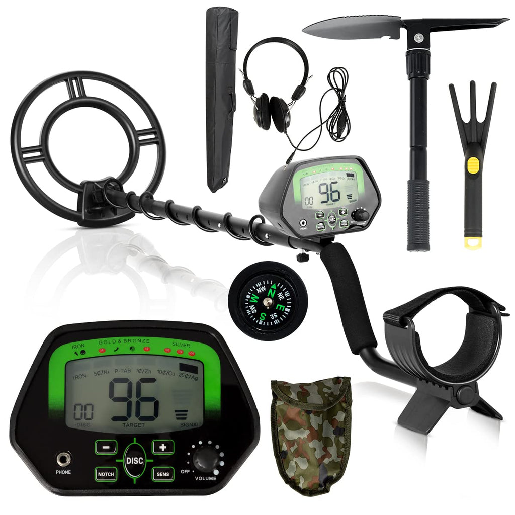 Metal Detector Kit, High Accuracy Metal Detector w/LCD Display & Water ...