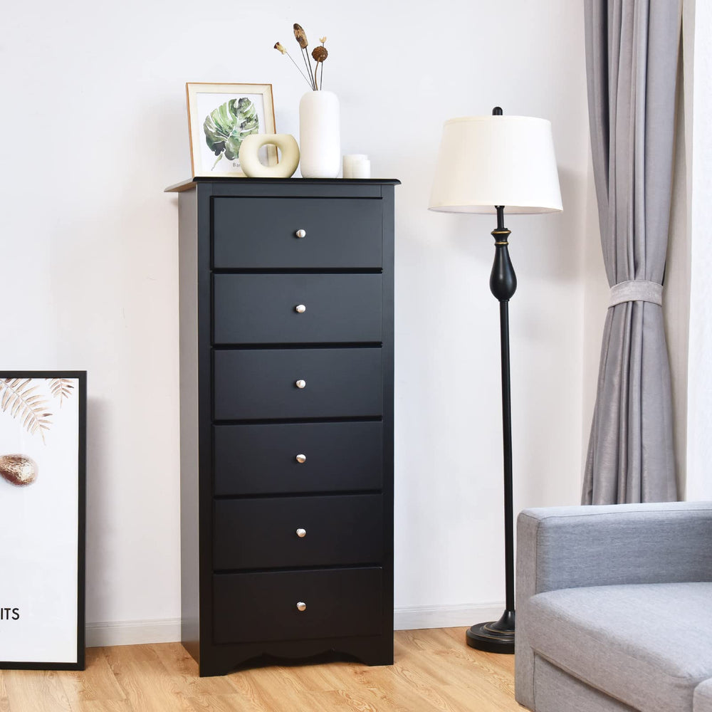 Giantex Chest of 6 Drawers, Free Standing Storage Cabinet - GiantexAU ...