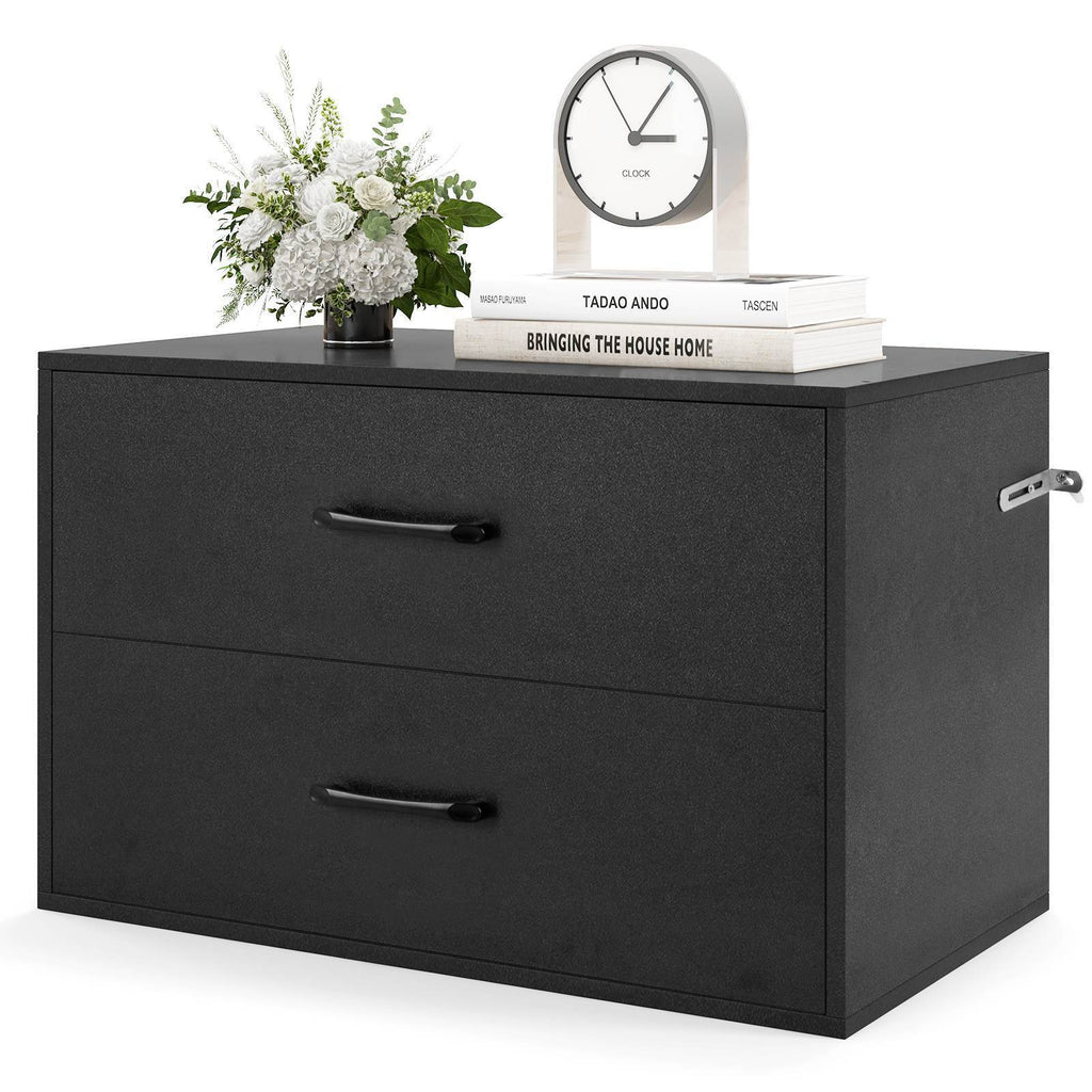 2-Drawer Stackable Storage Organizer Stacking Drawer Chest Storage Cab ...