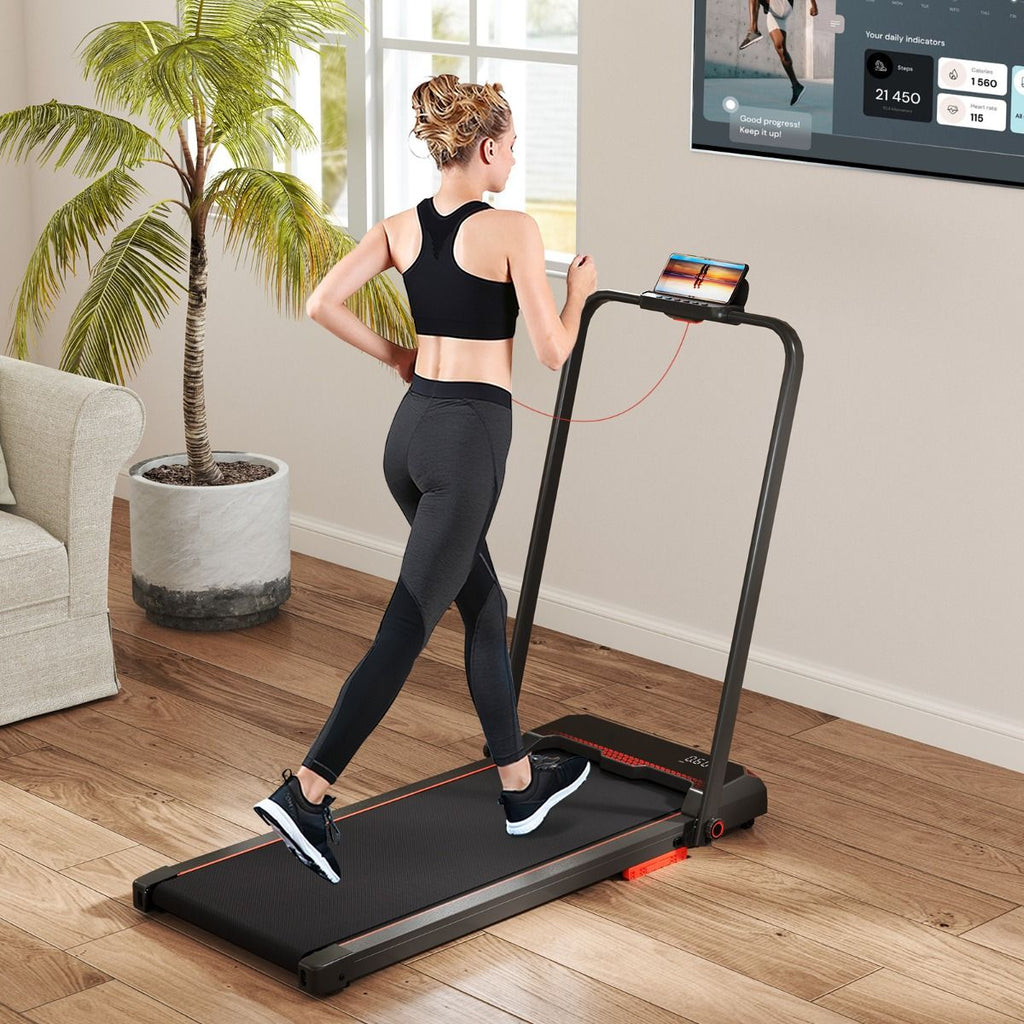 3-in-1 Under Desk Walking Running Machine Treadmill with LED Display ...